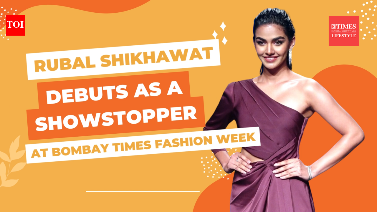 Rubal Shikhawat debuts as a Showstopper at Bombay Times Fashion Week