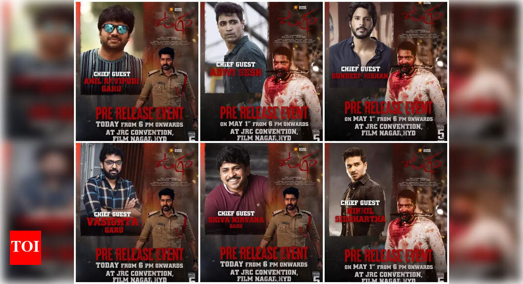 A huge list of stars and directors are set to grace the pre-release ...
