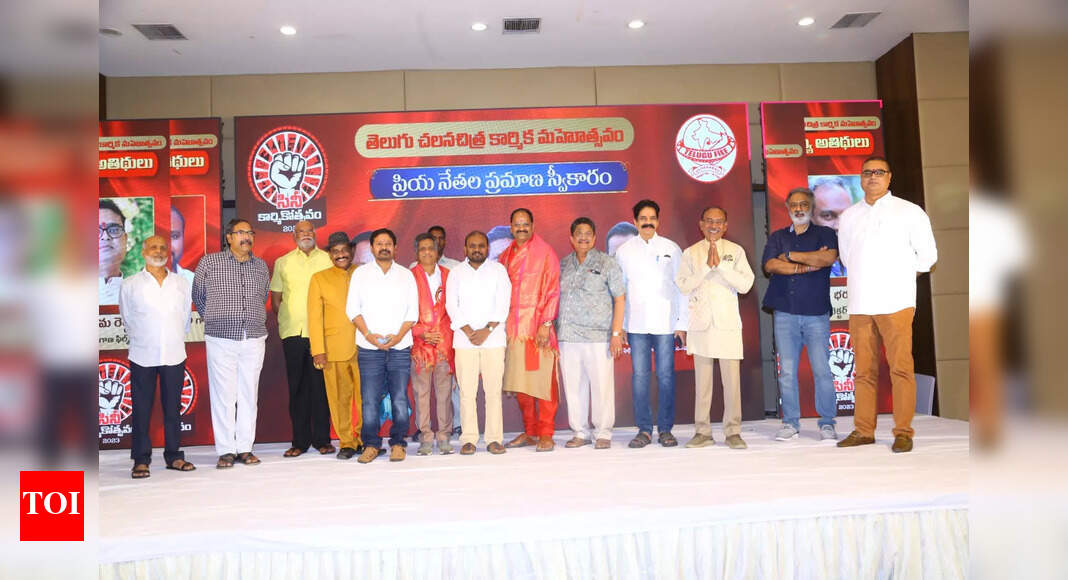 Tollywood celebrates Cine workers day (May Day) in a grand manner in ...