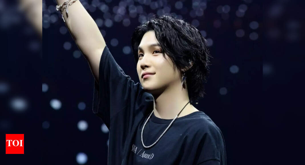 BTS’ Suga flags off the American leg of world tour; ARMY of fans ...