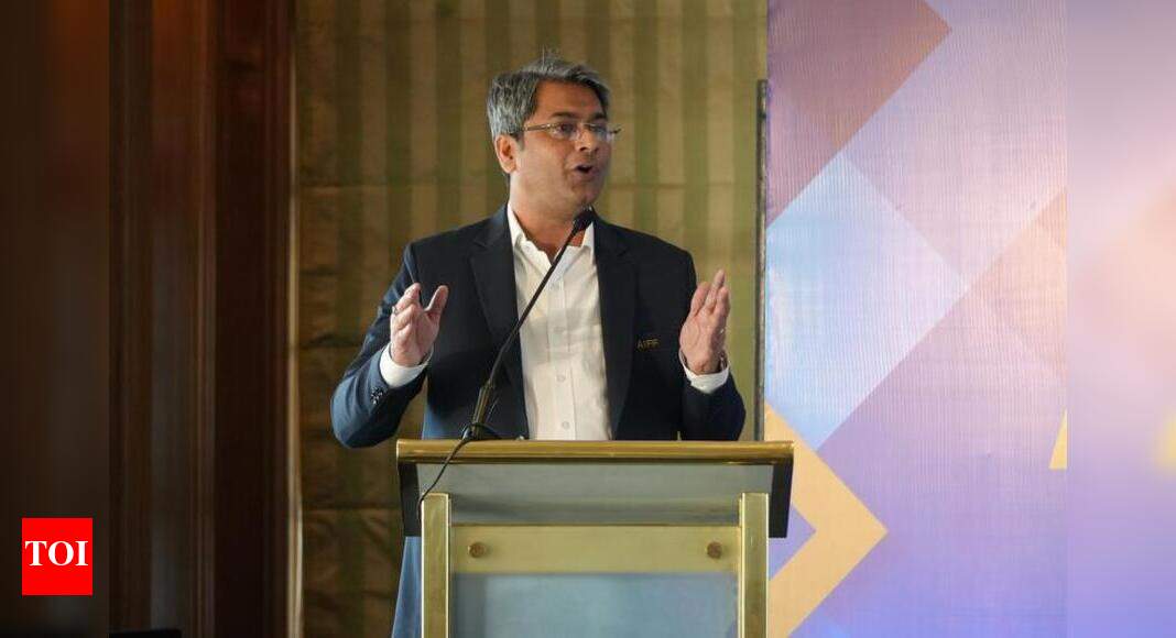 AIFF president Kalyan Chaubey makes a case for inclusion of football at ...