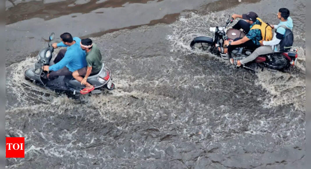 Wobbly Drain Conduits Repeat Same Flood Story | Hyderabad News - Times ...