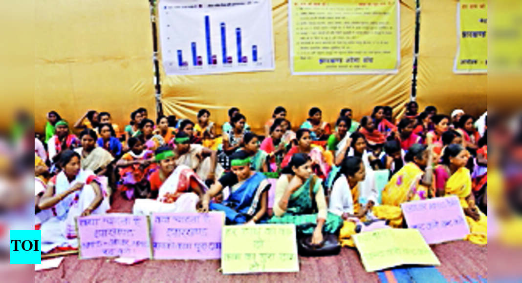 Mgnrega Workers Demand Wage Revision | Ranchi News - Times of India