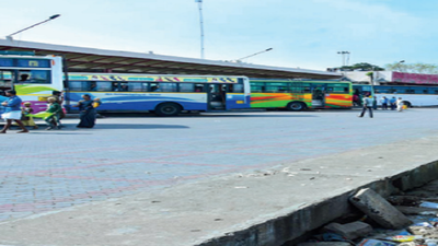 Mgr Bus Stand To Get New Bays And Compound Walls | Madurai News - Times ...