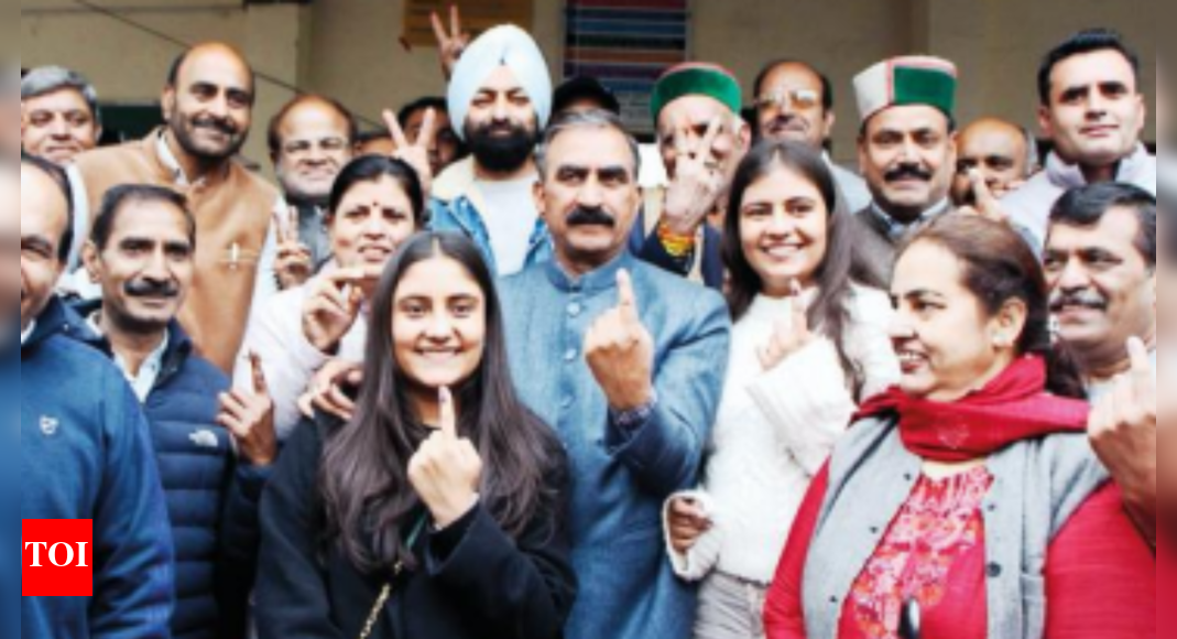 59% voting in Shimla MC polls | Shimla News - Times of India