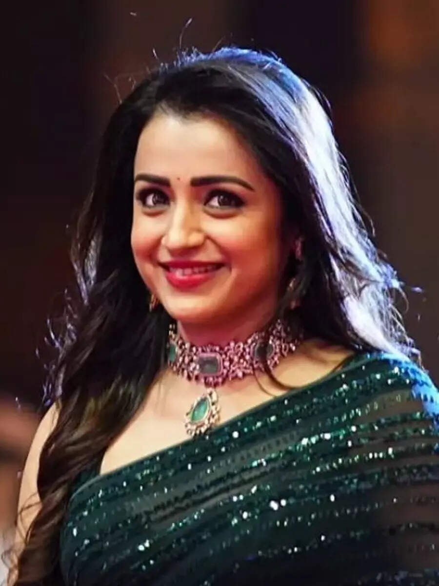 Trisha's best saree looks | Times of India