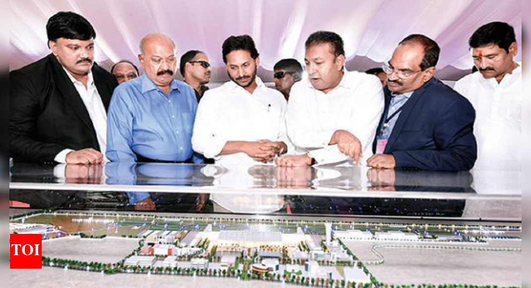 Andhra Pradesh CM Y S Jagan Mohan Reddy lays foundation stone for Bhogapuram airport ...