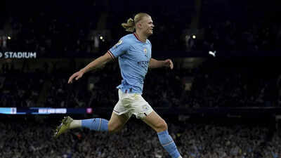 Erling Haaland breaks Premier League record as Manchester City reclaim top spot | Football News ...