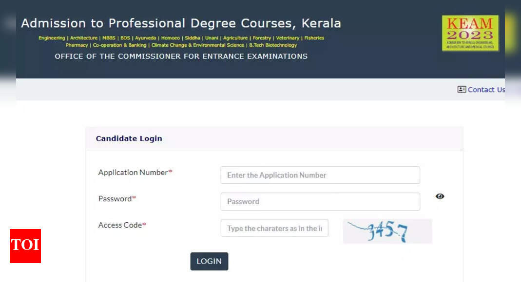 KEAM 2023 Admit Card released on cee.kerala.gov.in, direct link to ...