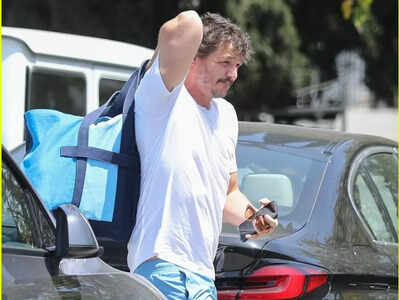 Pedro Pascal is pictured hitting the gym in Los Angeles days after the ...