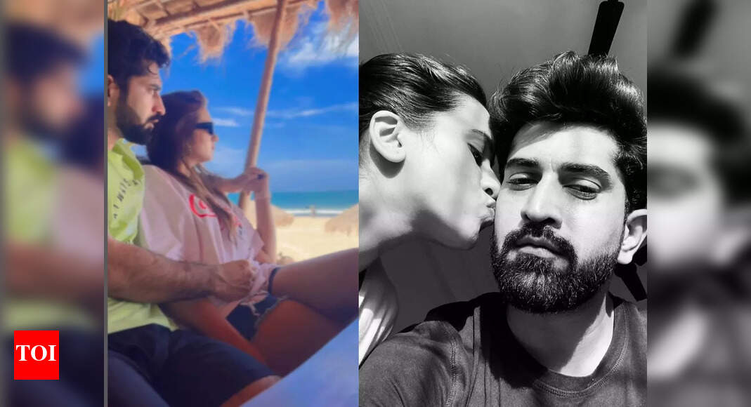 Ajinkya Nanaware takes a break from Satvya Mulichi Satvi Mulgi, enjoys a romantic holiday with ...