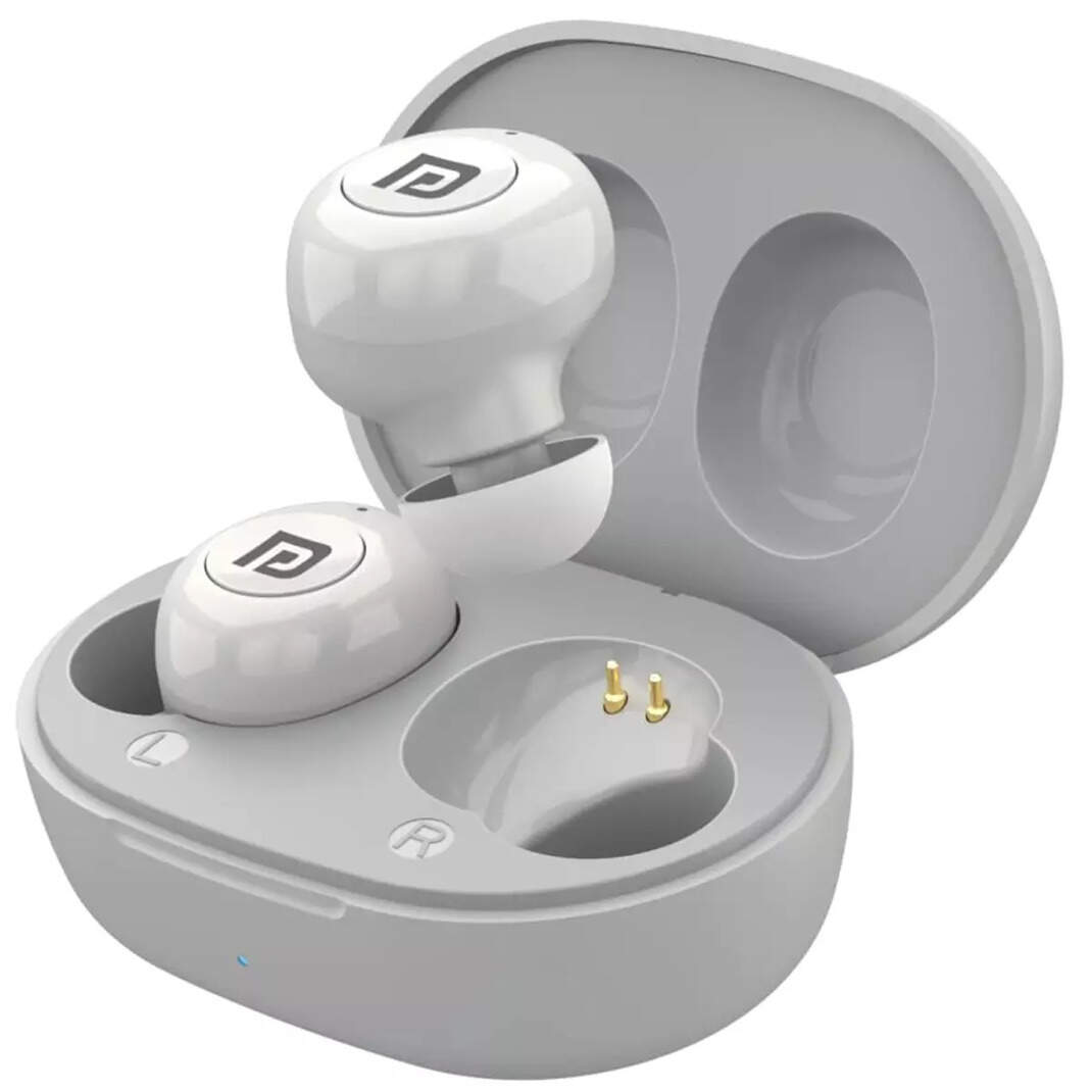 Portronics Harmonics Twins S3 Smart TWS Bluetooth v5.2 Earbuds with 20 ...