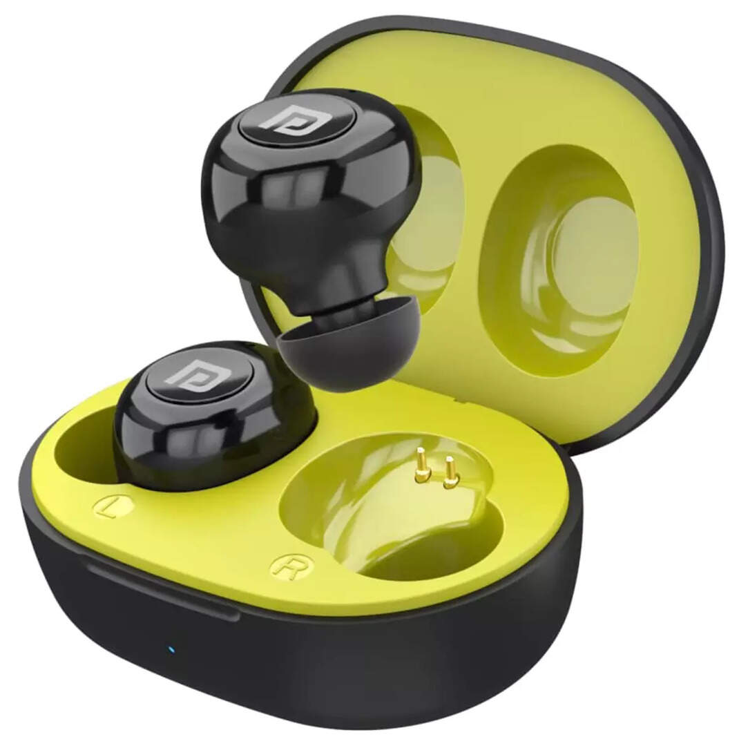 Portronics Harmonics Twins S3 Smart TWS Bluetooth v5.2 Earbuds with 20 ...