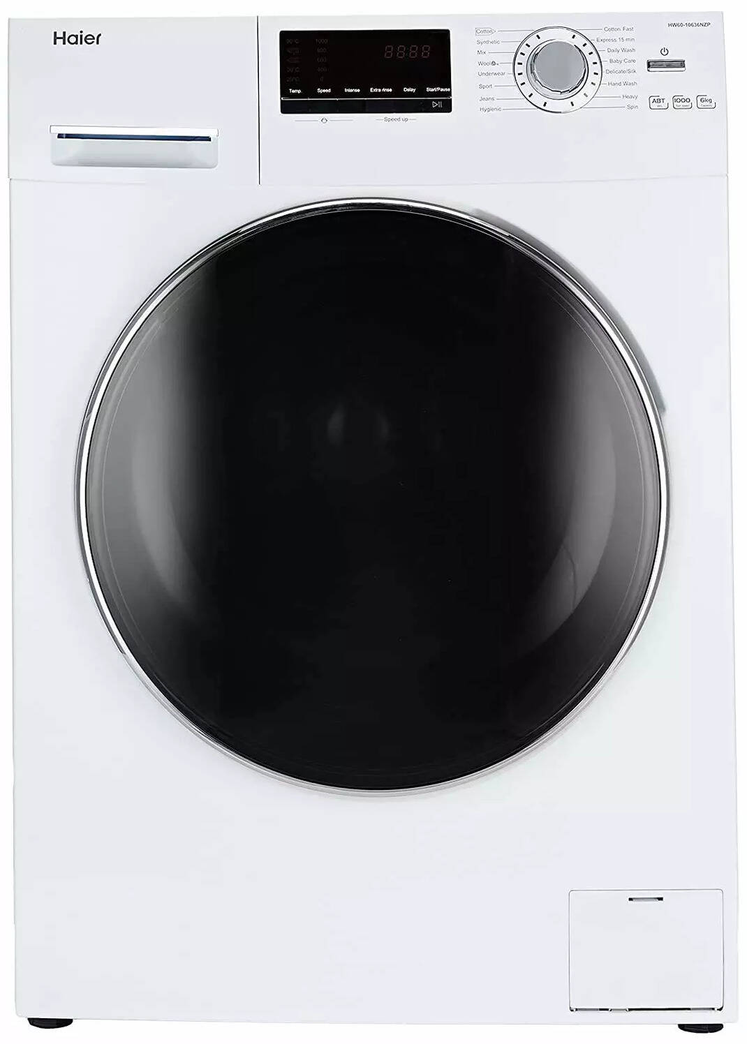 Haier HW60-10636WNZP 6 Kg Fully Automatic Front Load Washing Machine Online at Best Prices in ...