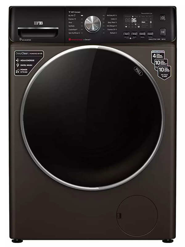 IFB Executive MXC 9014 9 Kg 5 Star Eco Inverter 2X Power Steam Fully Automatic Smart Front Load ...