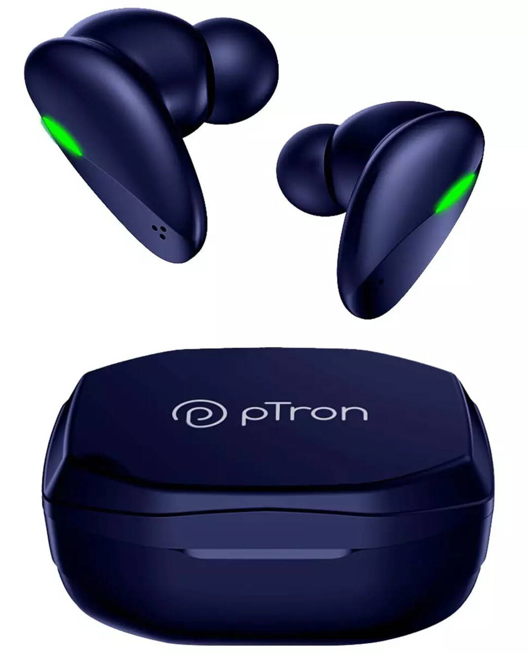 pTron Bassbuds B21 Bluetooth v5.2 Truly Wireless TWS Earbuds with Mic ...