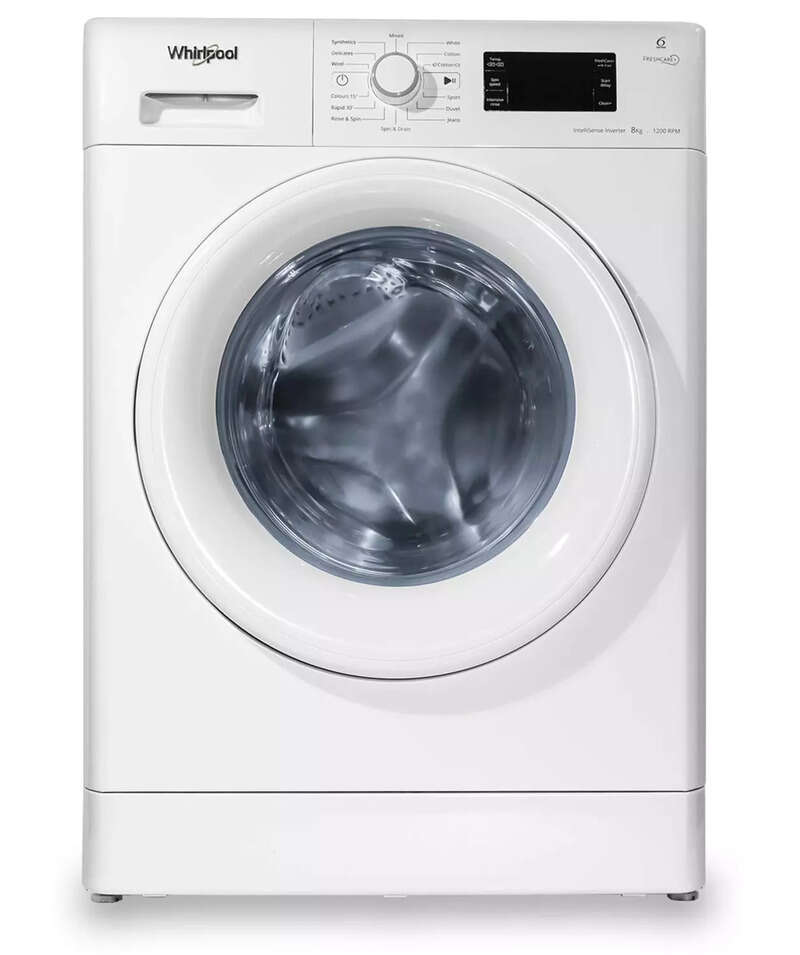 Whirlpool ‎Fresh Care 8212 8 Kg Inverter Fully Automatic Front Load ...
