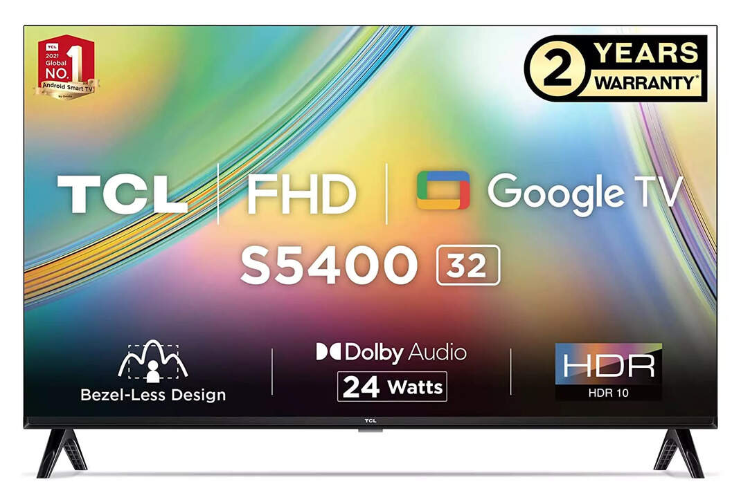 TCL Bezel-Less S Series 32S5400 32 Inch LED Full HD, 1920 x 1080 Pixels ...