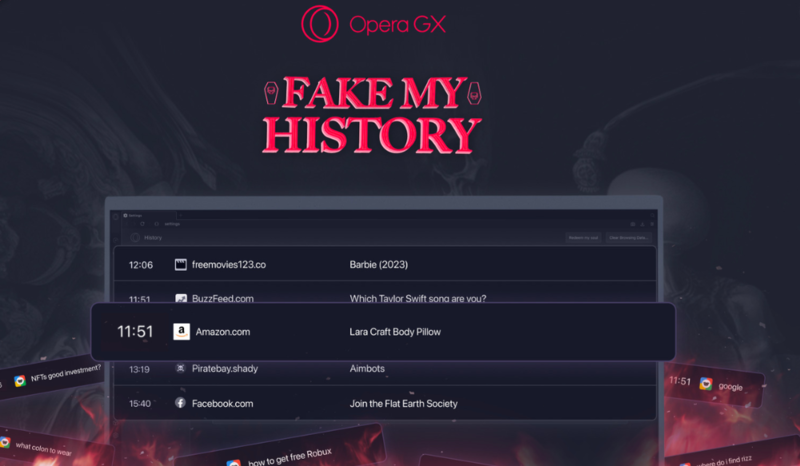 This browser will create a ‘fake’ search history for you