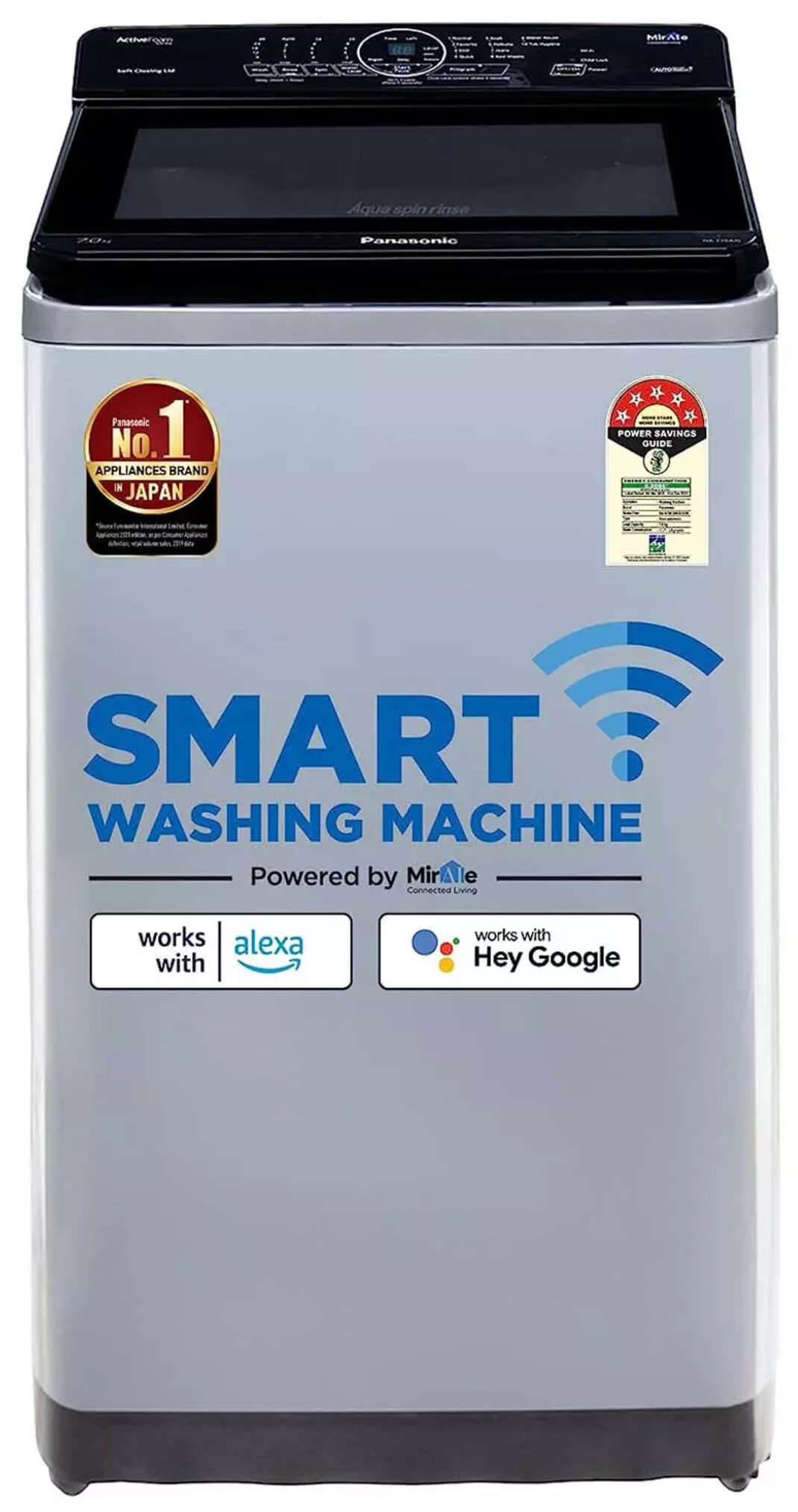 Panasonic NA-F70A10LRB 7 Kg Wifi Fully Automatic Top Load Smart Washing ...