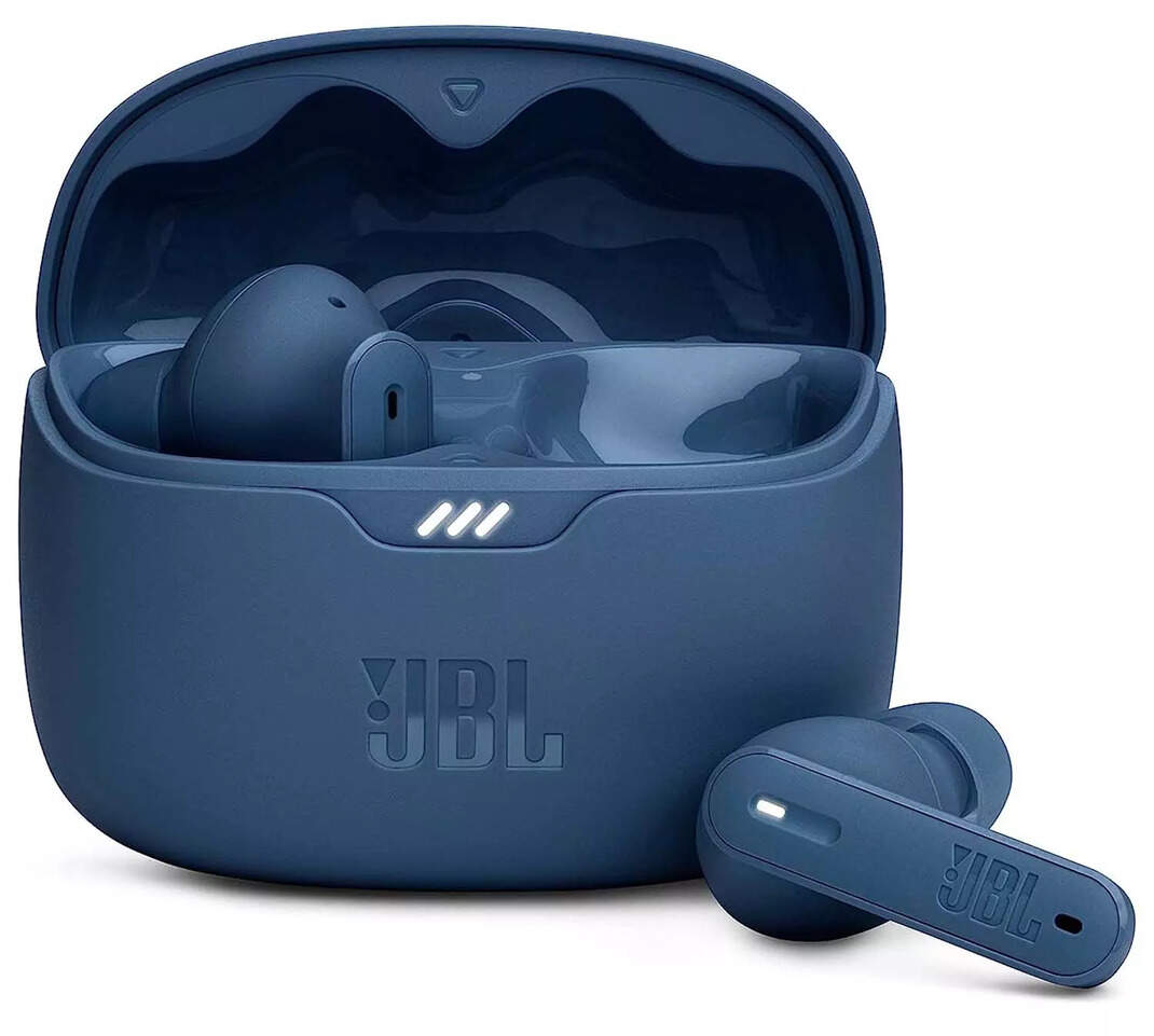JBL Tune Beam Wireless ANC Earbuds (TWS) Bluetooth v5.3 with Mic (Blue ...