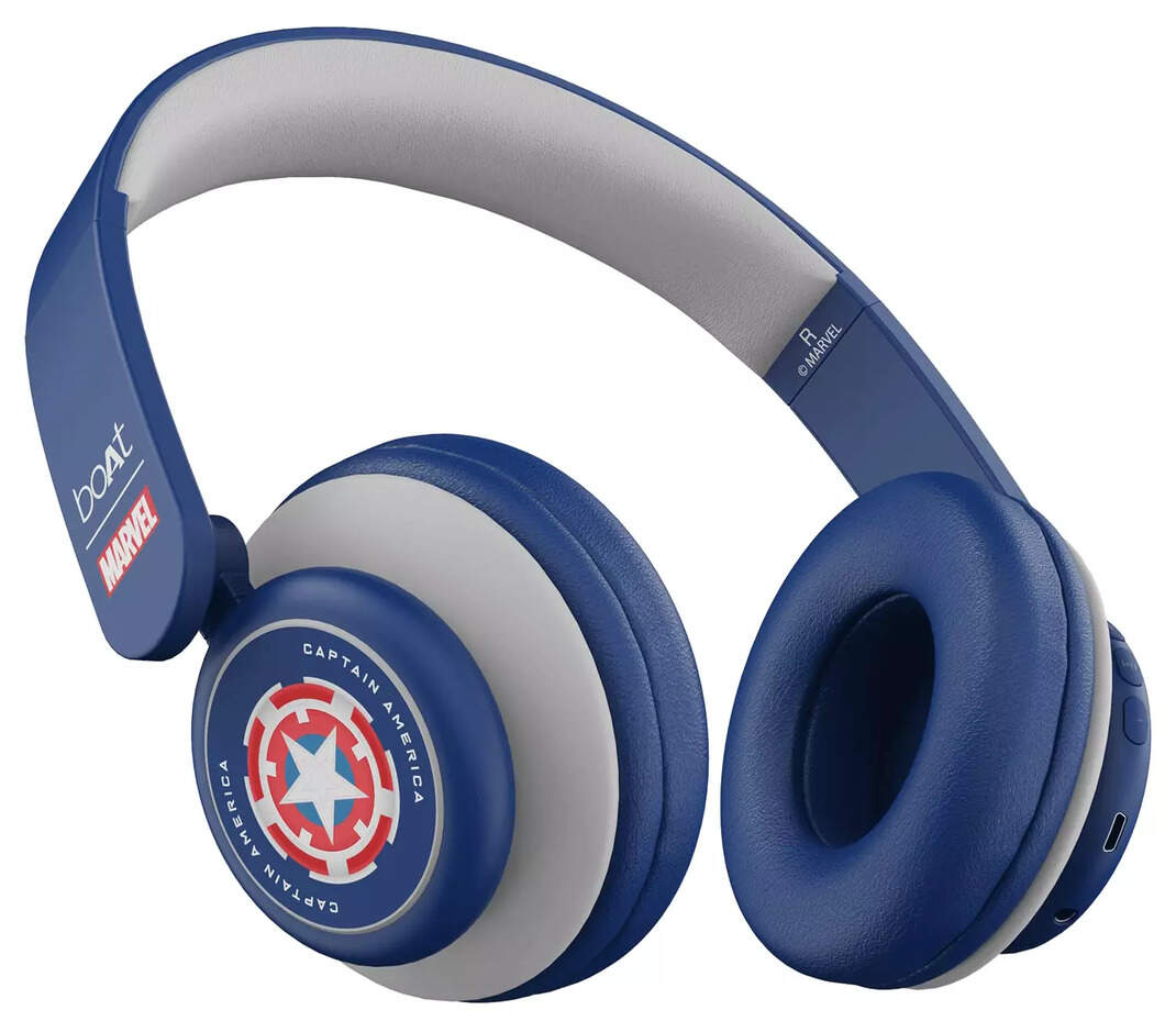 Compare boAt Rockerz 450 Captain America Edition Bluetooth Wireless On ...