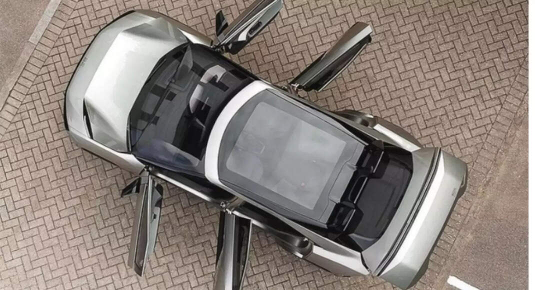 Mahindra BE.05 electric SUV teaser reveals full-length glass roof | TOI ...