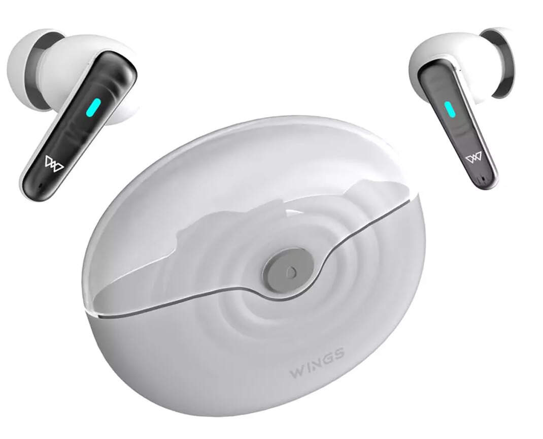 Compare Wings Flobuds 200 Made in India Bluetooth v5.3 Wireless Earbuds ...