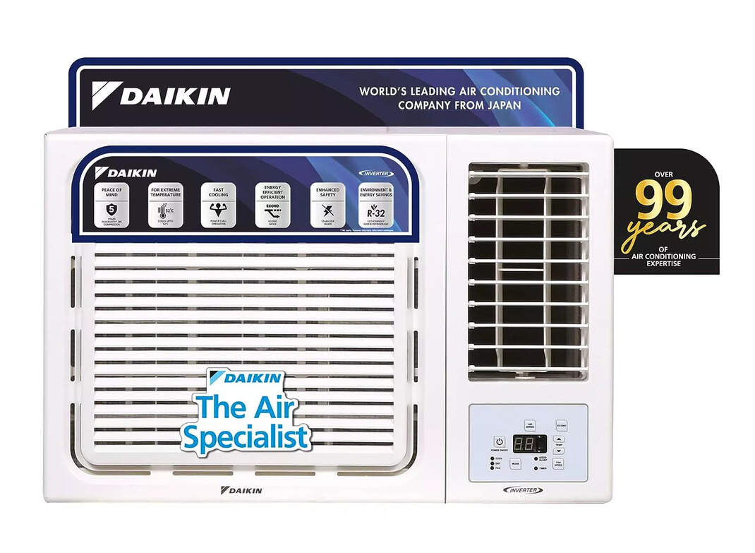 Compare Daikin FRWKF50U 2023 Model 1.5 Ton 5 Star Inverter Window AC vs Daikin FTKG50TV 1.5 Ton ...