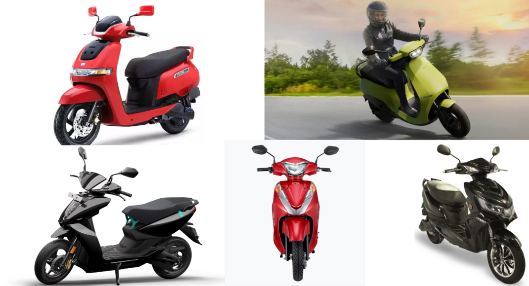Highest-selling electric two-wheeler manufacturers in India in August ...