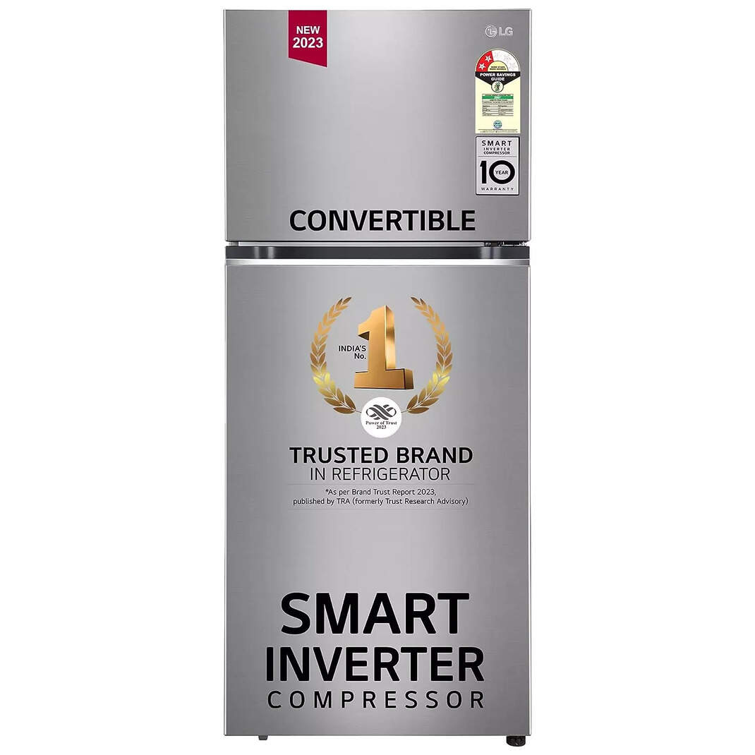 Compare LG Double Door 398 Litres 2 Star Refrigerator GL-S422SUSY ...