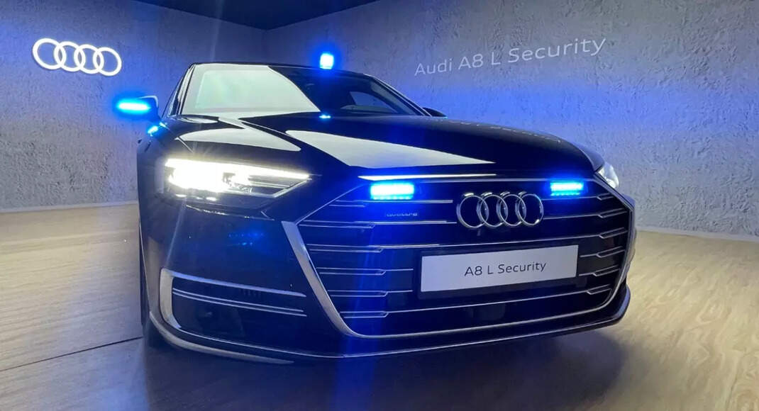Audi A8L Security: A 4.5-tonne luxury tank with a top speed of 210 kmph ...