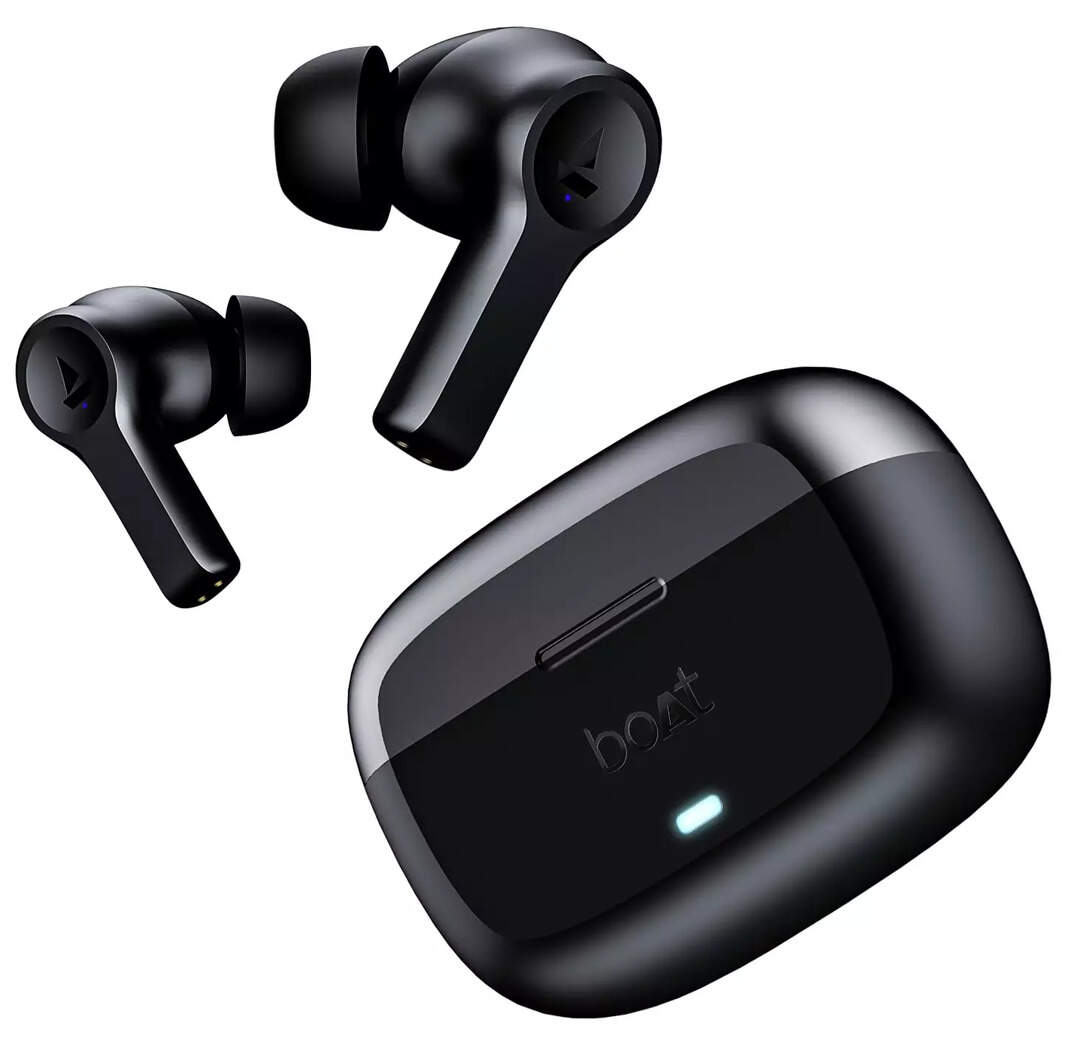 Compare boAt Airdopes Flex 454 ANC TWS Earbuds with Smart Features ...