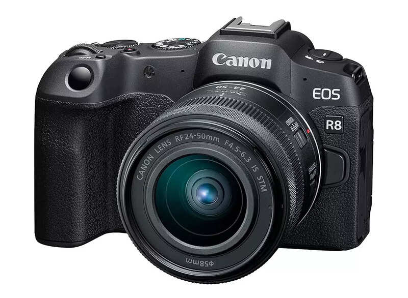 Canon EOS R8 Full-Frame 24.2 MP Mirrorless Camera RF24-50mm F4.5-6.3 ...