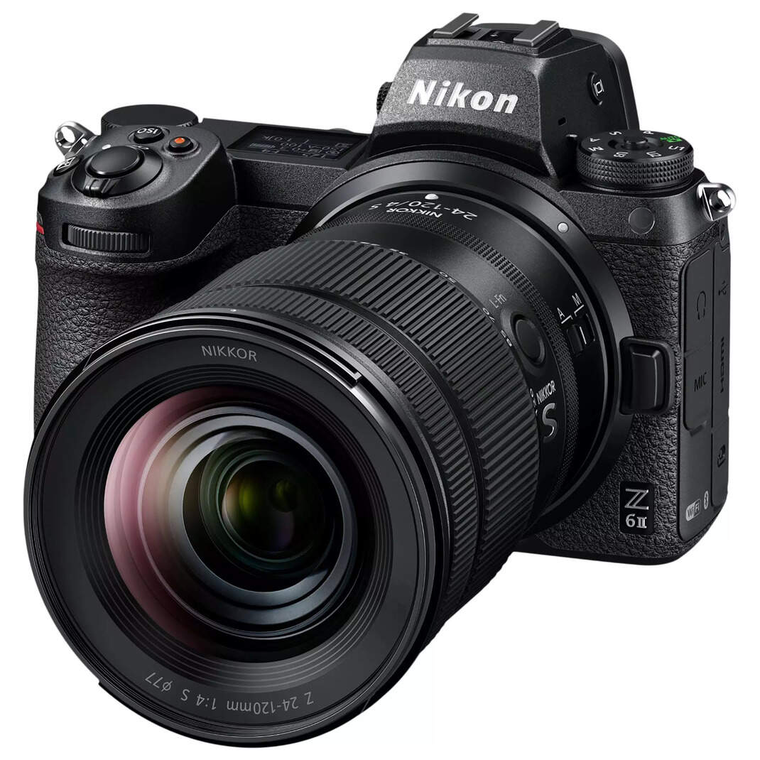 Nikon Z 6II 24.5MP Mirrorless Camera 24-120 mm Lens, 35.9 x 23.9 mm ...