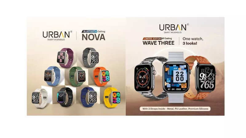 Urban: Urban launches Wave Three and Nova smartwatches: All the details