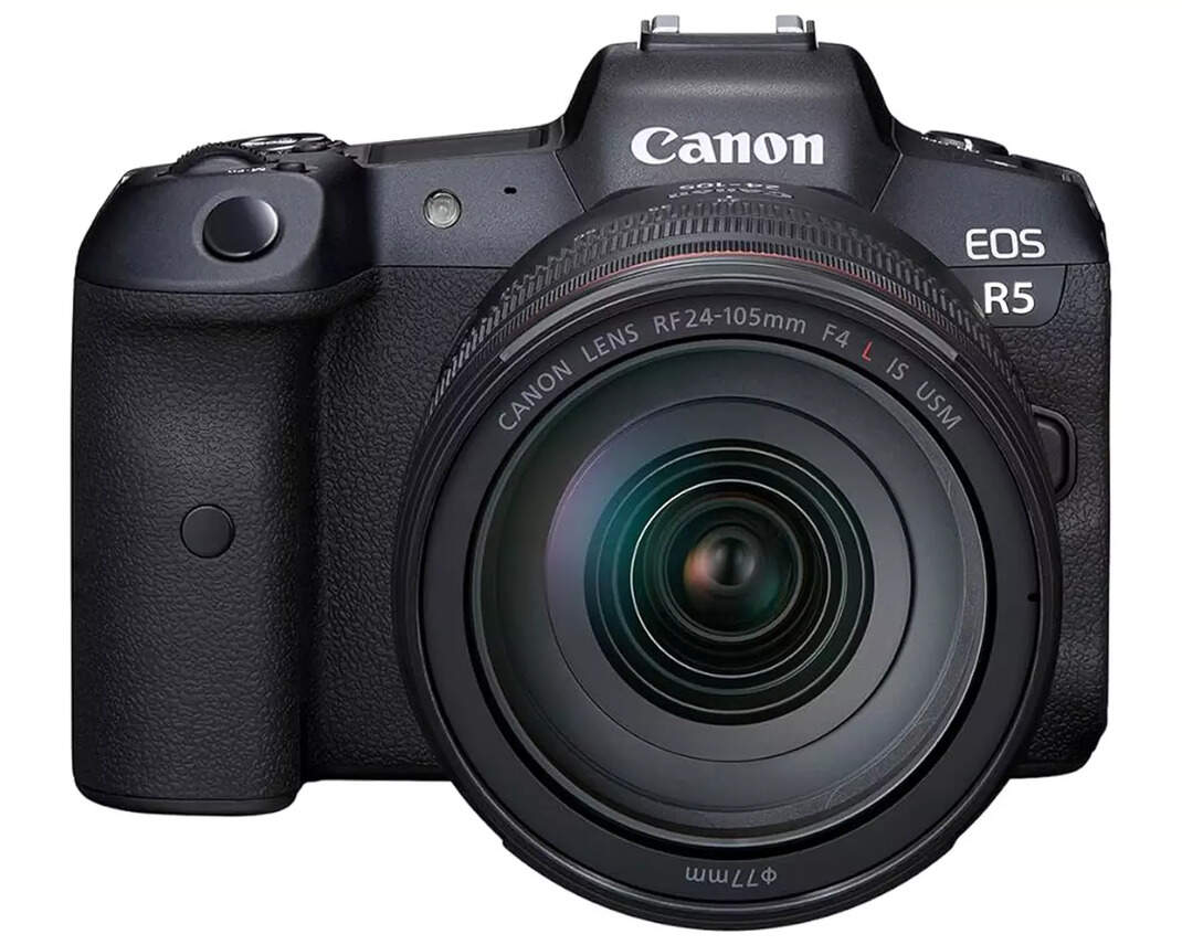 Canon EOS R5 Full Frame 35.4 MP Mirrorless Camera + RF 24-105mm F4 L is ...
