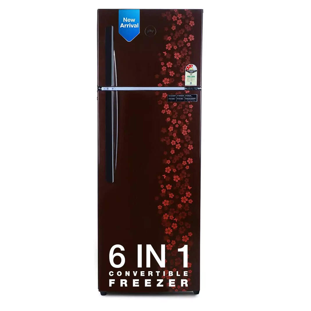 Compare Godrej Double Door 290 Litres 3 Star Refrigerator RX EONVIBE ...