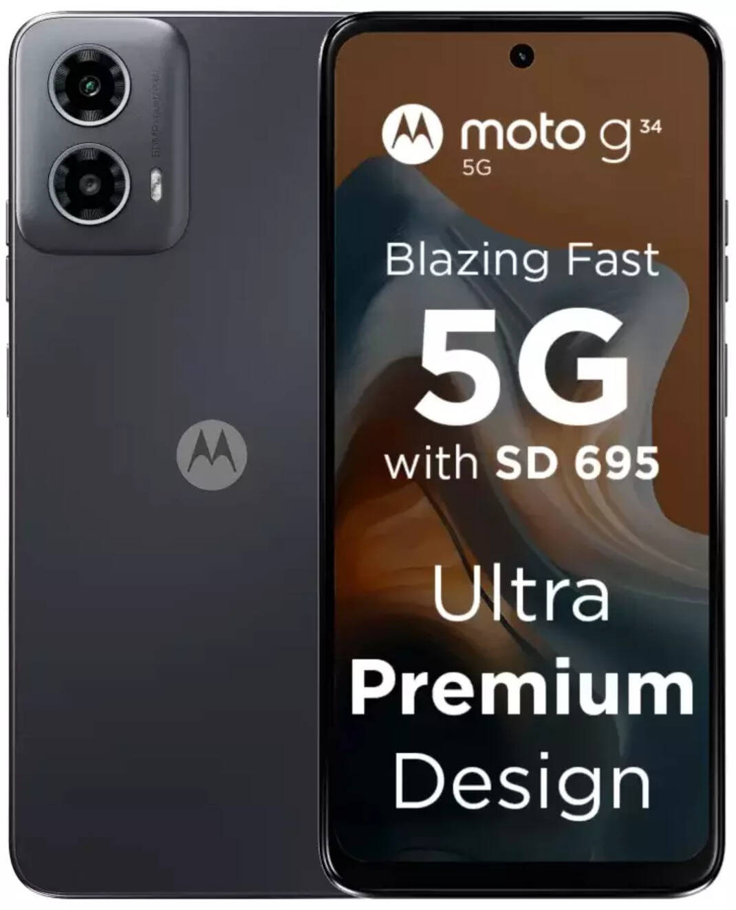Motorola Moto G34 5G (5000 mAh Battery, 128 GB Storage) Price and features