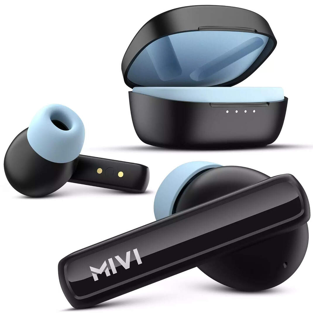 Compare Mivi DuoPods A450 TWS Made in India Bluetooth v5.1 Earbuds with ...