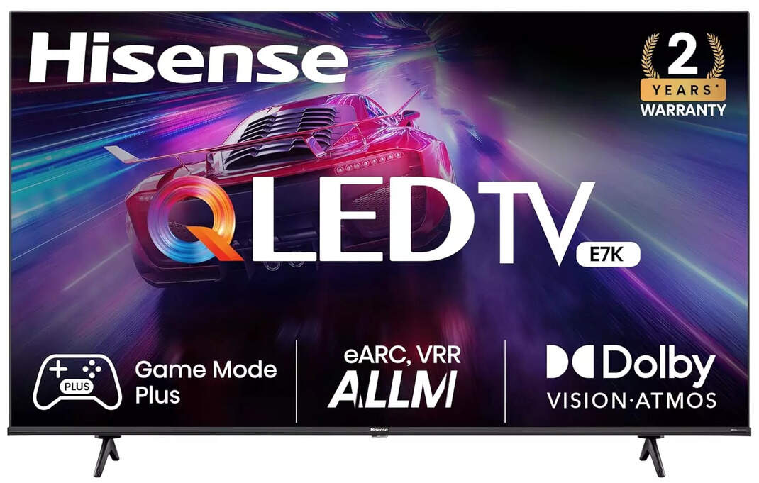 Hisense 65E7K 65 Inch QLED 4K, 3840 x 2160 Pixels TV Online at Best ...