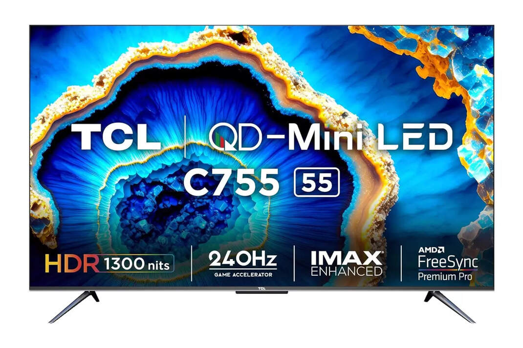 TCL 55C755 55 Inch QD-Mini LED Google LED 4K, 3840 x 2160 Pixels TV ...