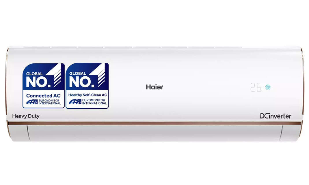 Compare Haier HSU13K-PYFR4BN-INV 2024 Model 1 Ton 4 Star Triple ...