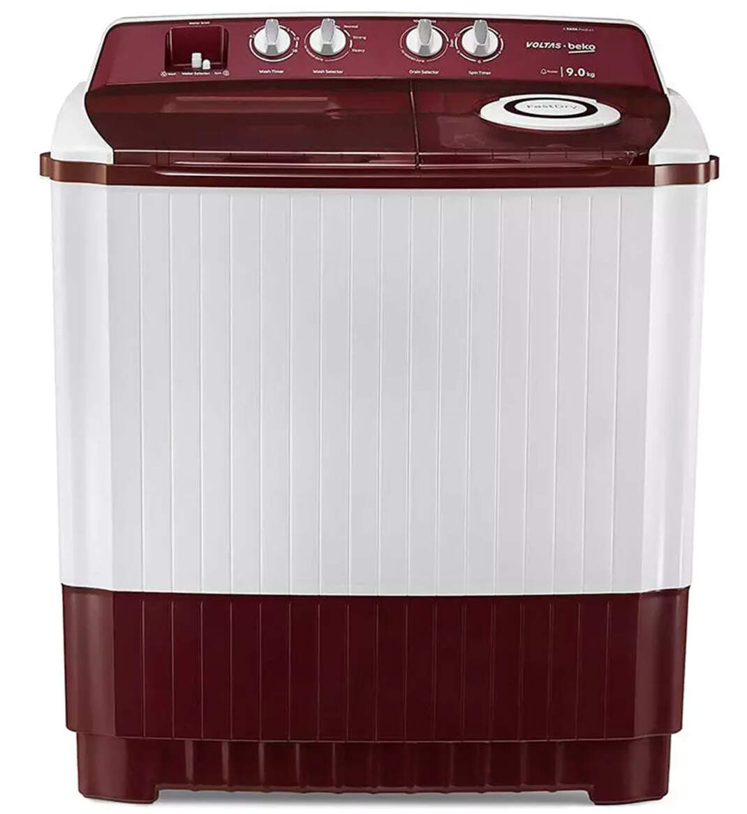 Voltas Beko WTT90ABRT 9 Kg Semi Automatic Top Load Washing Machine ...