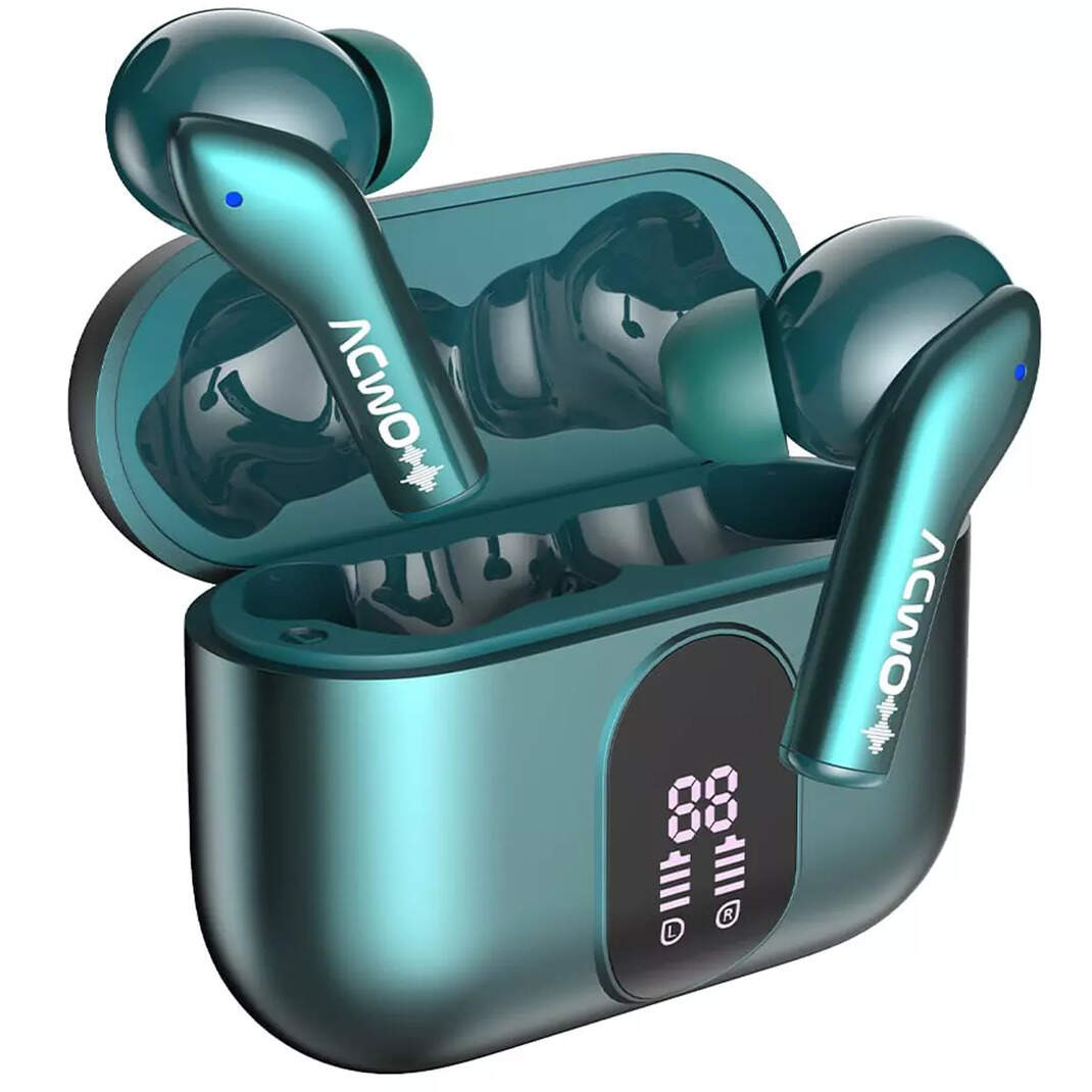 ACwO DwOTS 545 TWS Bluetooth v5.3 Earbuds Signature Sound, Quad Mic ...