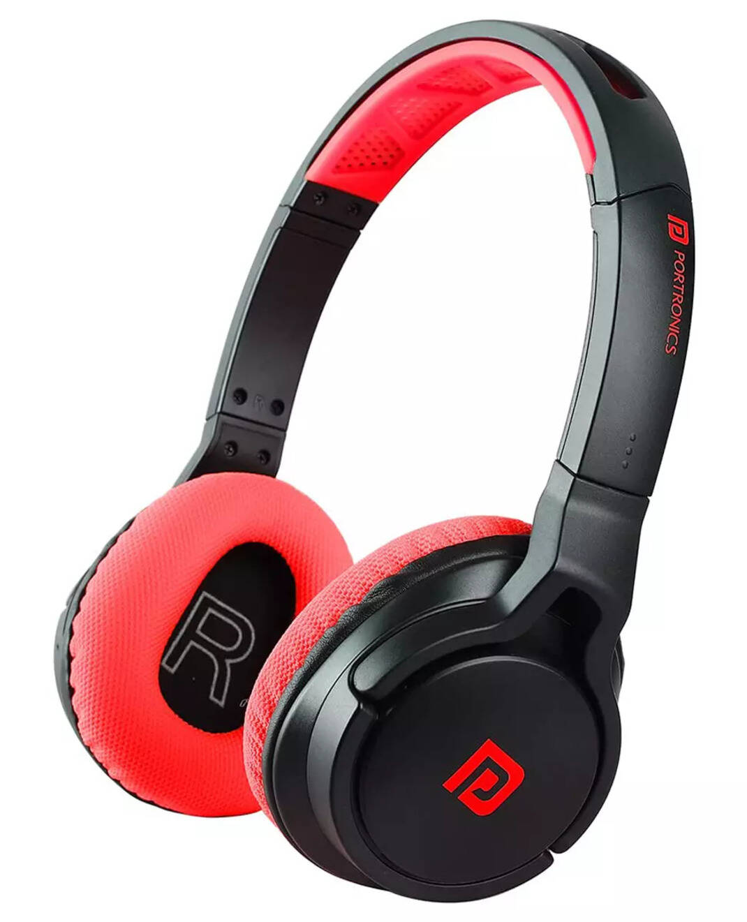 Portronics Muffs M1 Wireless Bluetooth Over Ear Headphone (Red) Price ...
