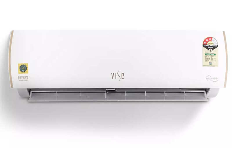 VISE VS18INV3S3W 1.5 Ton 3 Star Inverter Split AC with 3D Panel, Turbo ...