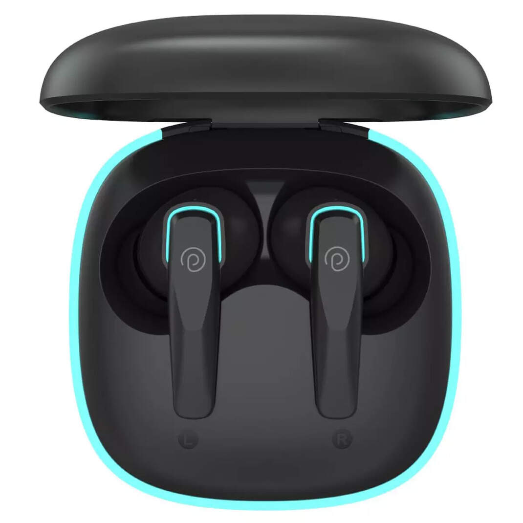 pTron Zenbuds Evo X2 in-Ear TWS Bluetooth v5.3 Earbuds with Quad Mic & ENC Calls (Black) Price ...