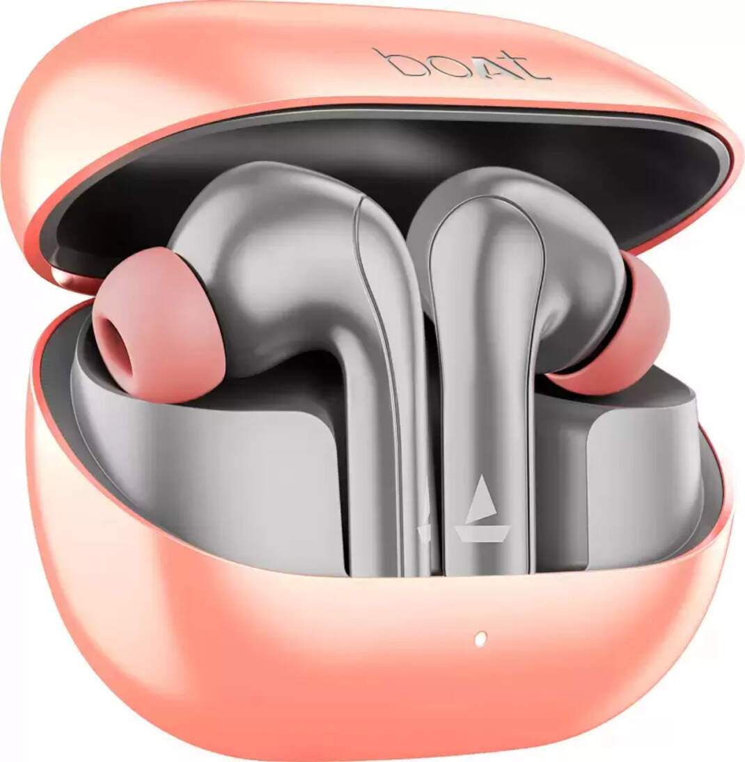 Compare boAt Airdopes 155 True Wireless Bluetooth v5.3 In-Ear Earbud w/ 40 hrs Playtime (Hot ...