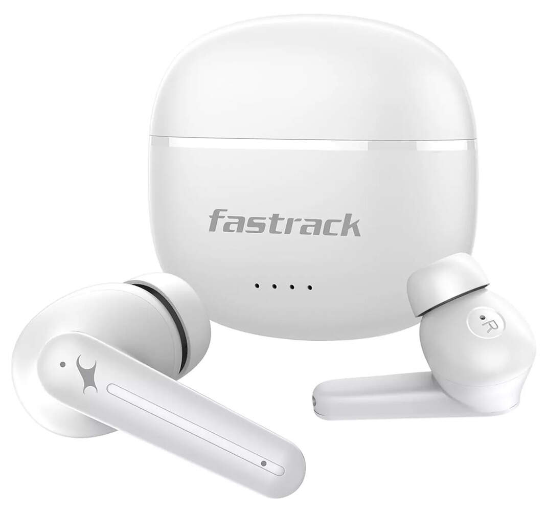 Compare Fastrack Fpods FX100 Bluetooth v5.3 TWS In-Ear Earbuds with 40 ...